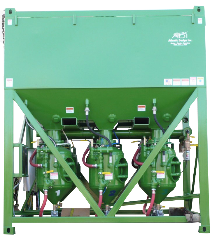 Stack Pack Grit Recycling - Blast Skid | PDC Rentals